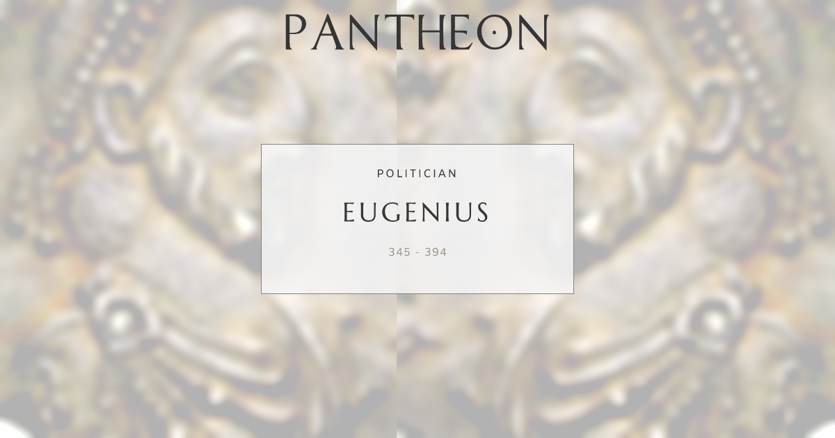 Eugenius Biography | Pantheon