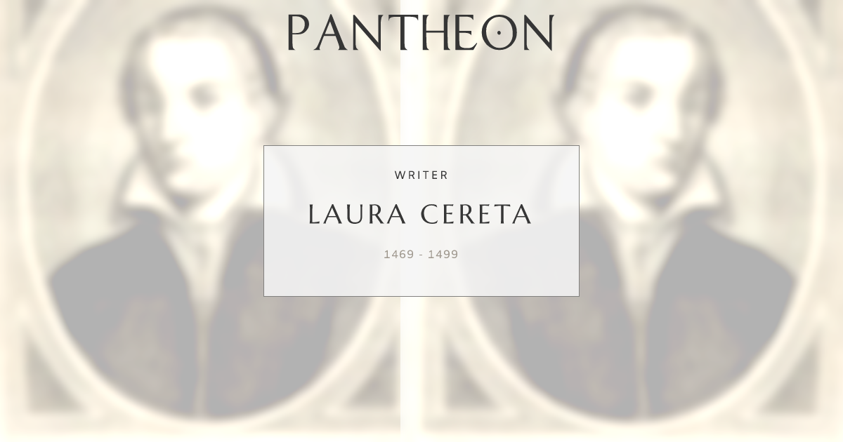 Laura Cereta Biography | Pantheon