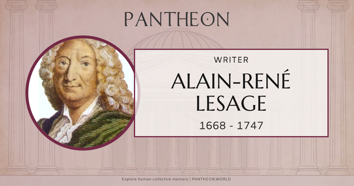 Alain-René Lesage Biography | Pantheon