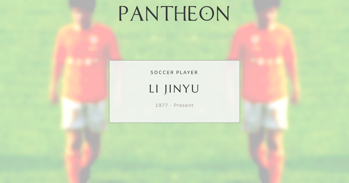 Li Jinyu Biography | Pantheon