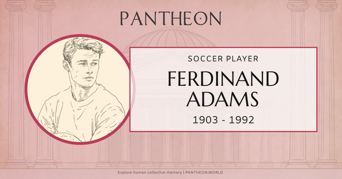 Ferdinand Adams Biography | Pantheon