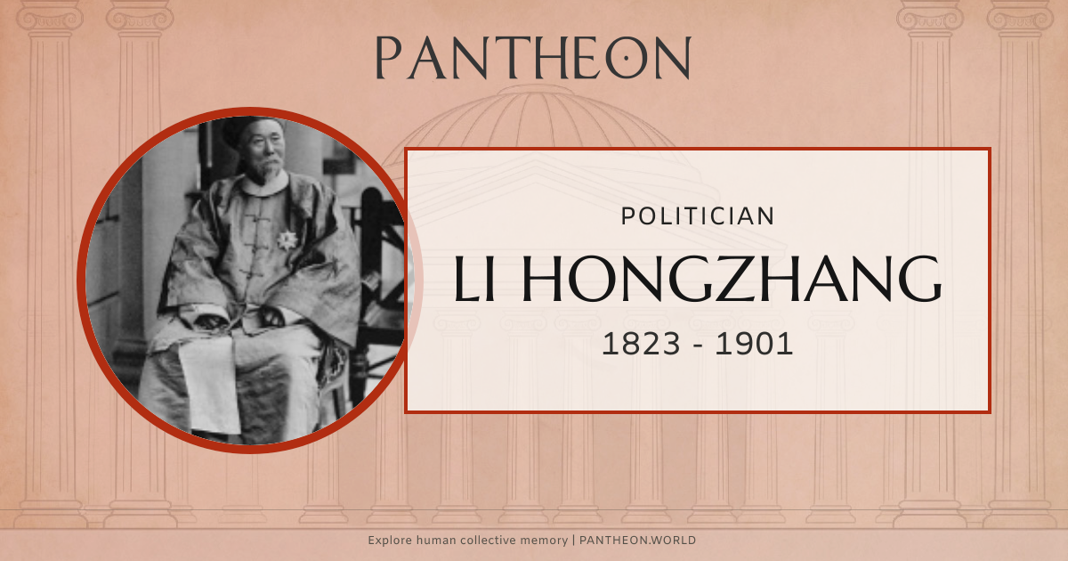 Li Hongzhang Biography | Pantheon