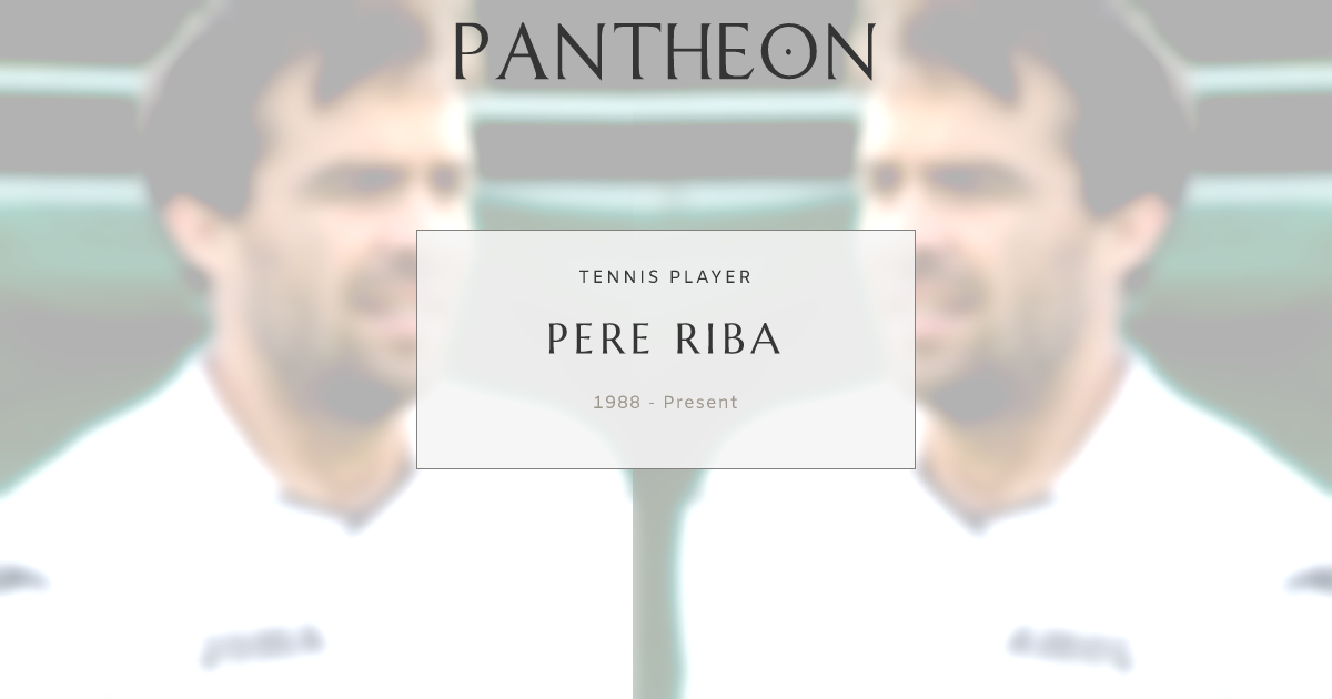Pere Riba Biography | Pantheon