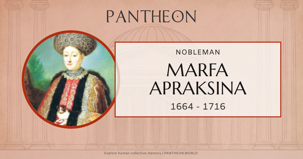 Marfa Apraksina Biography | Pantheon