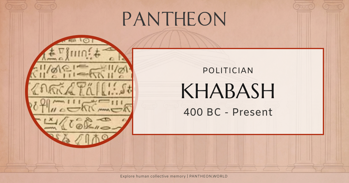 Khabash Biography | Pantheon