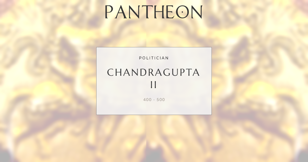 Chandragupta II Biography | Pantheon