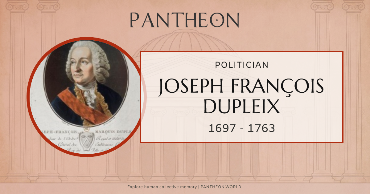 Joseph François Dupleix Biography | Pantheon