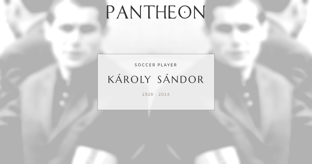 Károly Sándor Biography | Pantheon