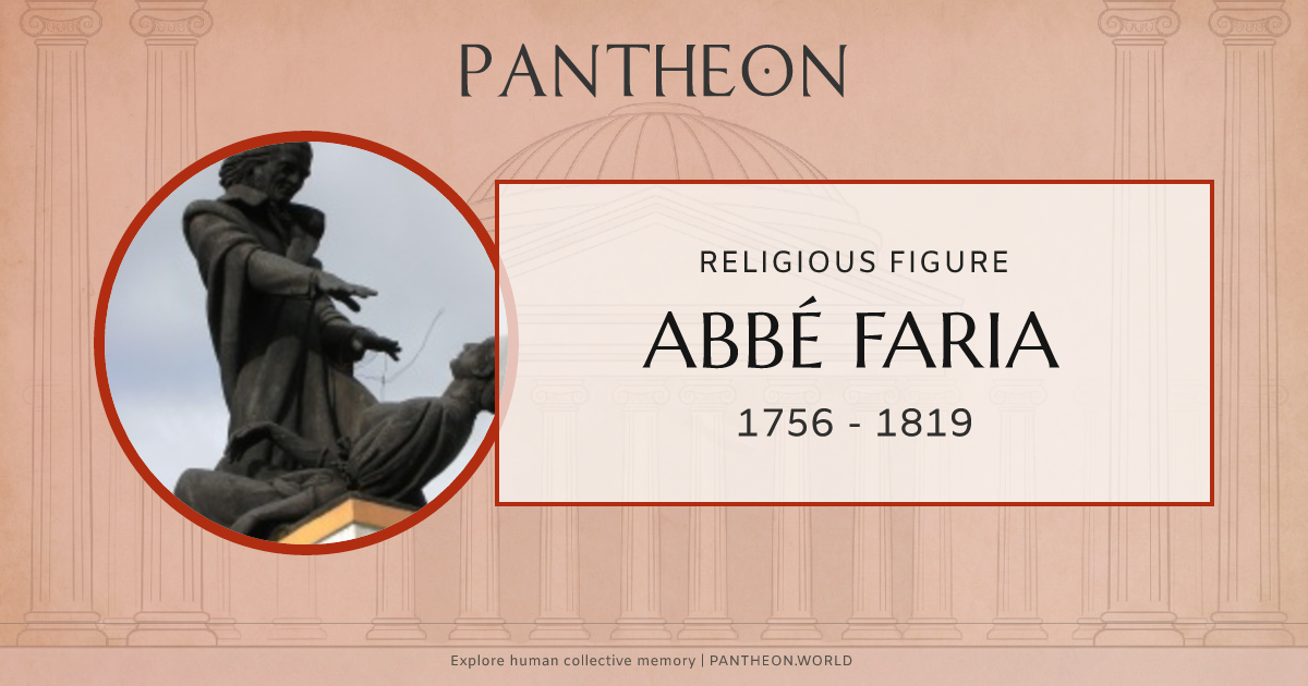 Abbé Faria Biography | Pantheon
