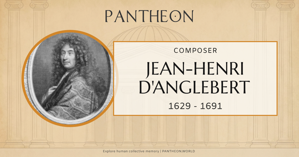 Jean-Henri d'Anglebert Biography | Pantheon