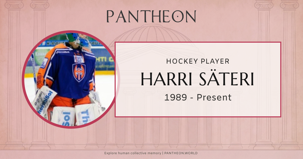 Harri Säteri Biography | Pantheon