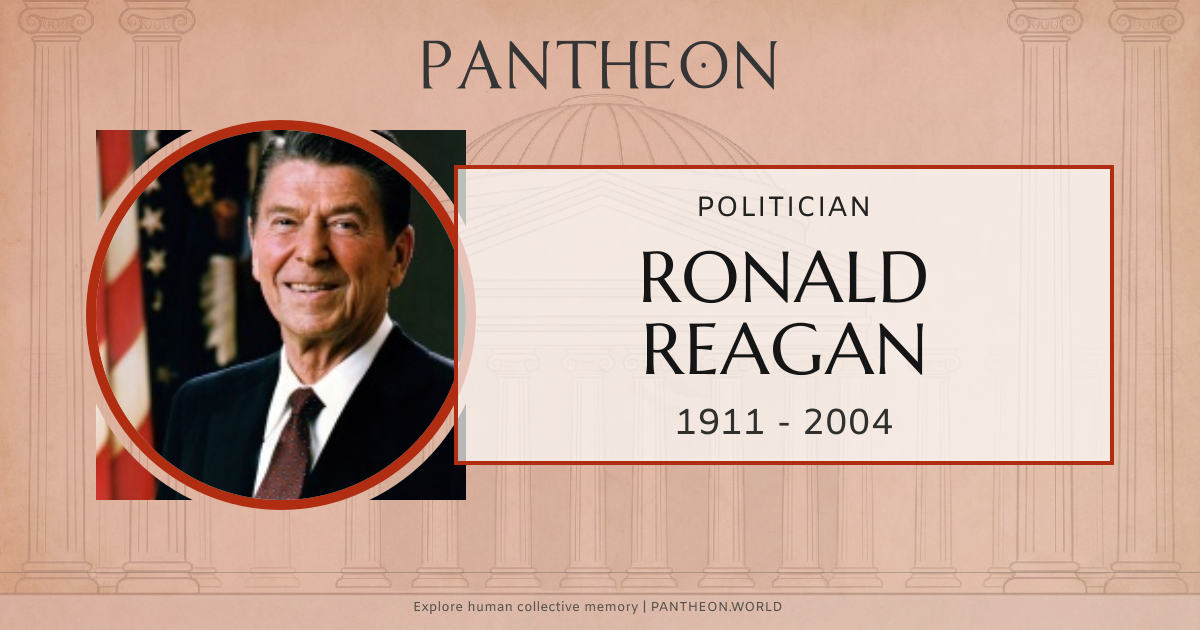 Ronald Reagan Biography | Pantheon