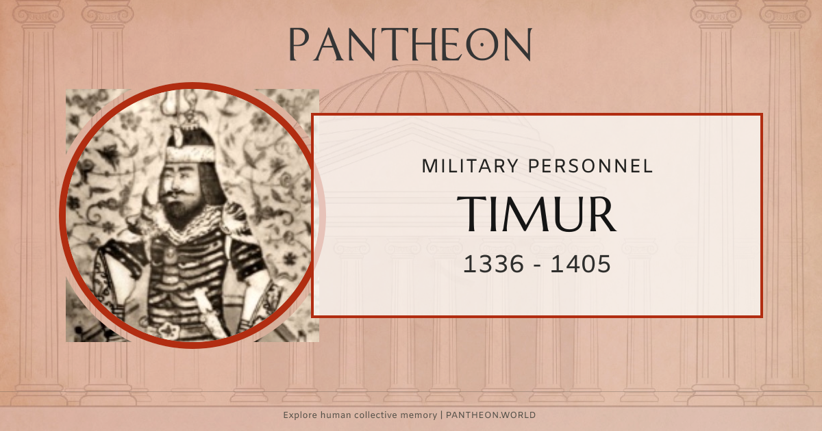 Timur Biography | Pantheon