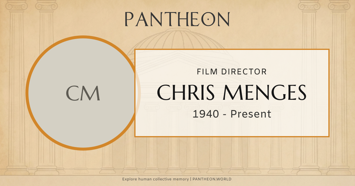 Chris Menges Biography | Pantheon