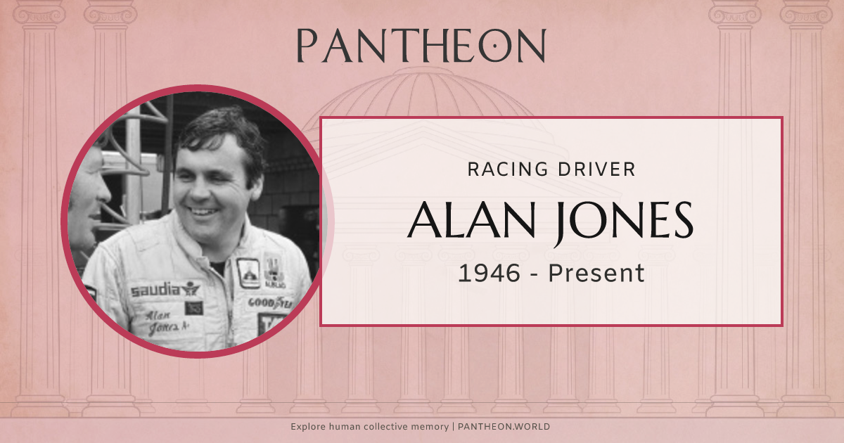Alan Jones Biography | Pantheon