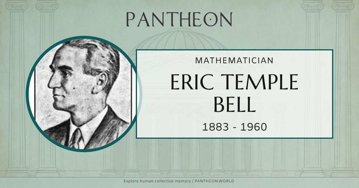 Eric Temple Bell Biography | Pantheon