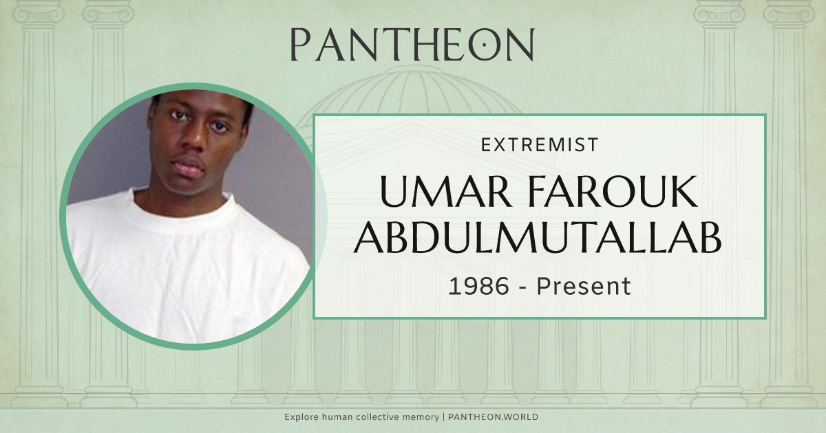 Umar Farouk Abdulmutallab Biography | Pantheon