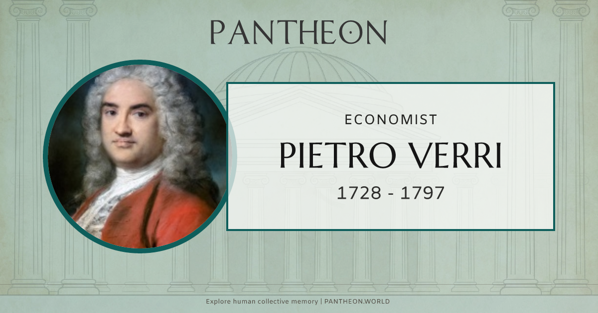 Pietro Verri Biography | Pantheon