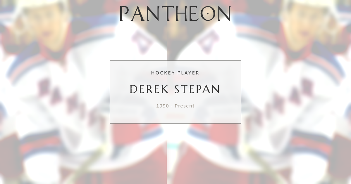 Derek Stepan Biography | Pantheon