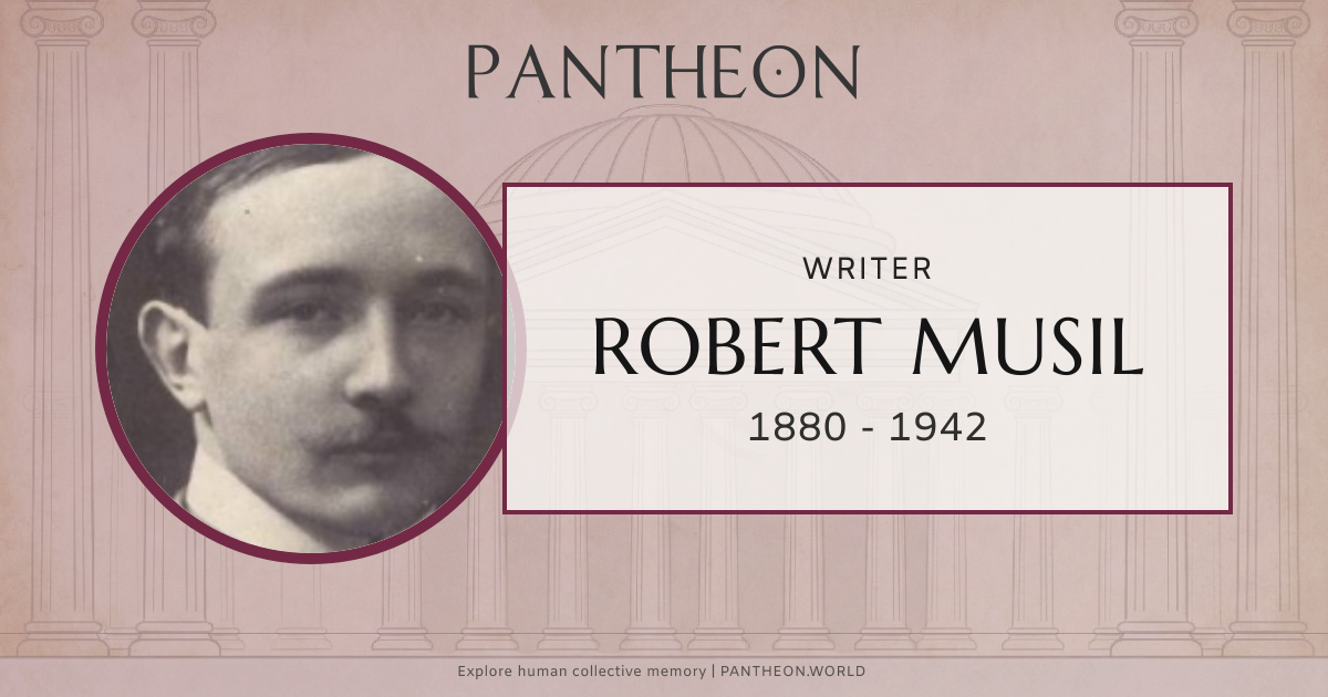 Robert Musil Biography | Pantheon