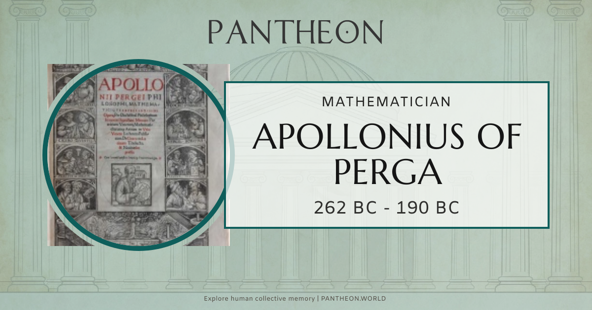 Apollonius of Perga Biography | Pantheon