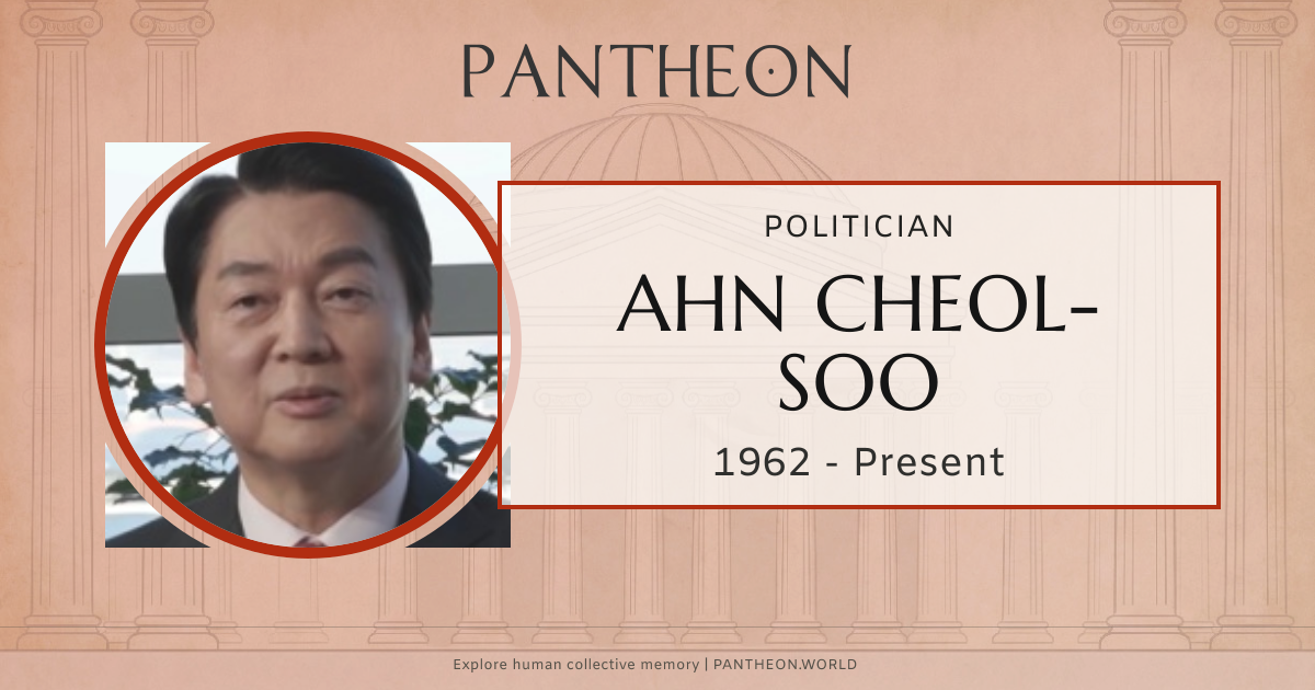 Ahn Cheol-soo Biography | Pantheon