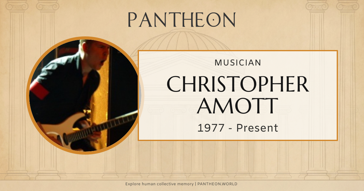 Christopher Amott Biography | Pantheon