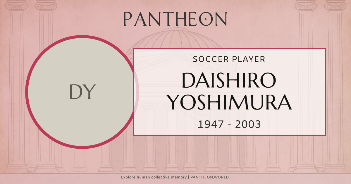 Daishiro Yoshimura Biography | Pantheon
