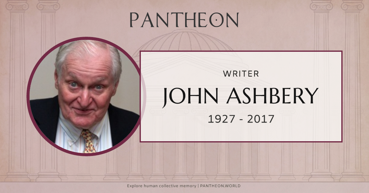 John Ashbery Biography | Pantheon