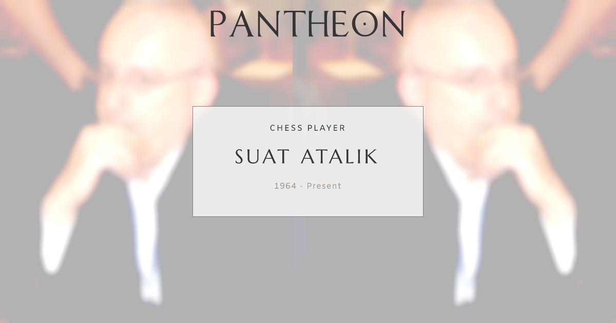 Suat Atalık Biography | Pantheon