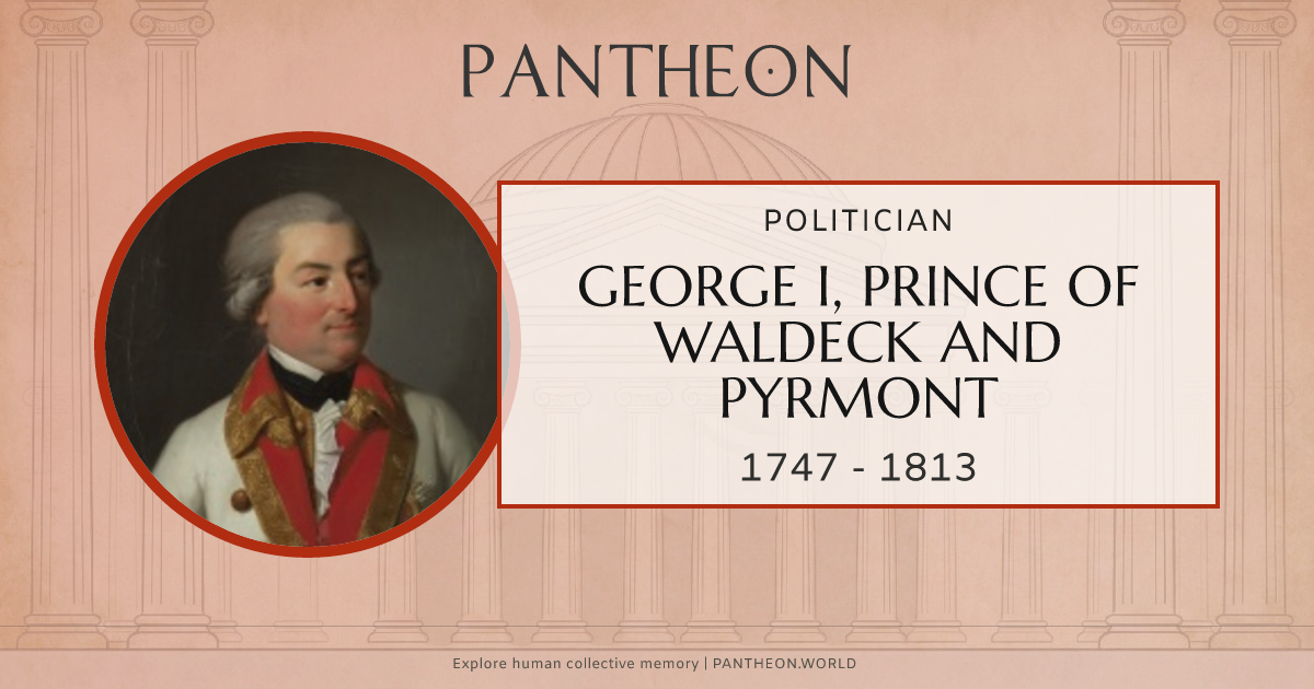 George I, Prince of Waldeck and Pyrmont Biography | Pantheon