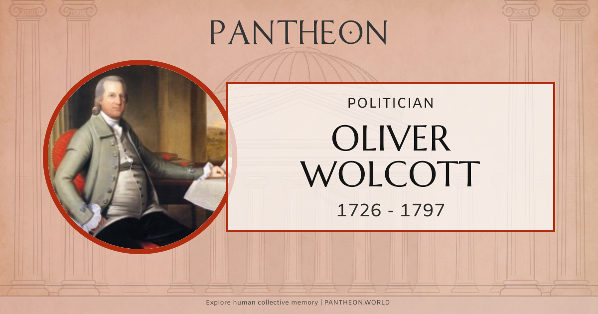 Oliver Wolcott Biography | Pantheon