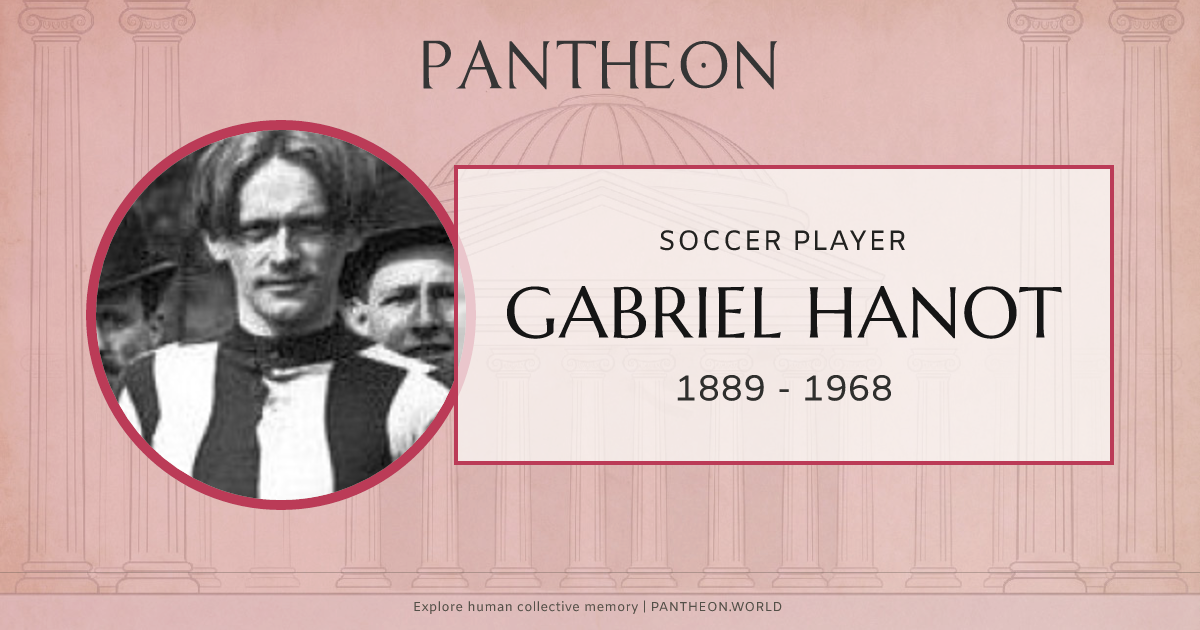 Gabriel Hanot Biography | Pantheon