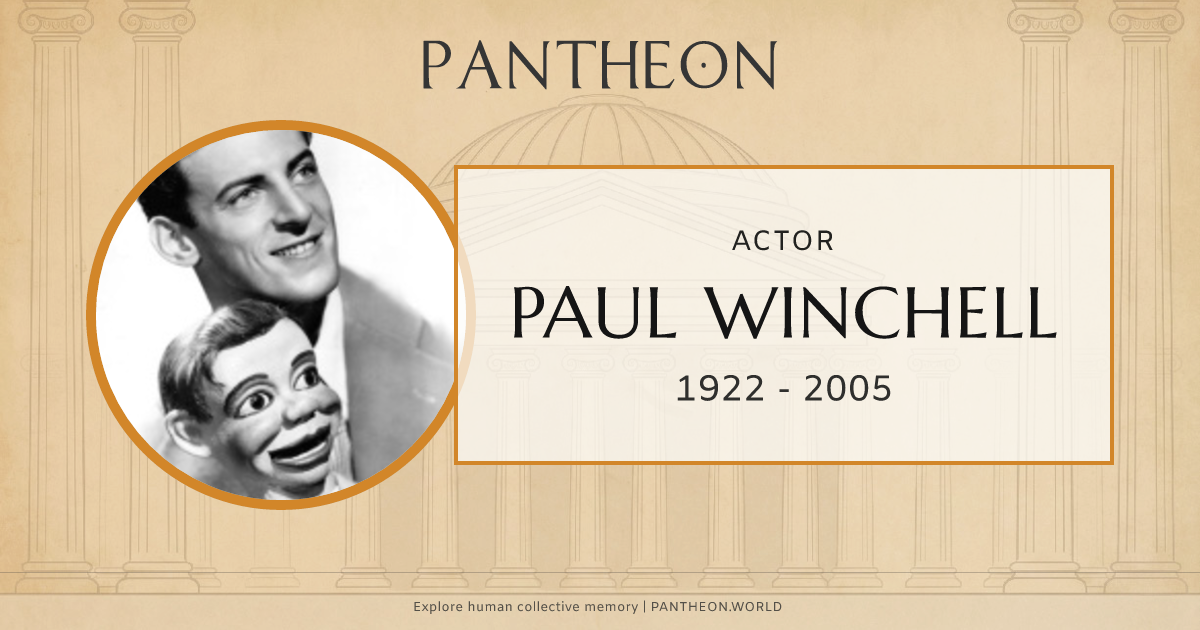 Paul Winchell Biography | Pantheon