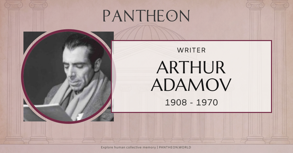 Arthur Adamov Biography | Pantheon