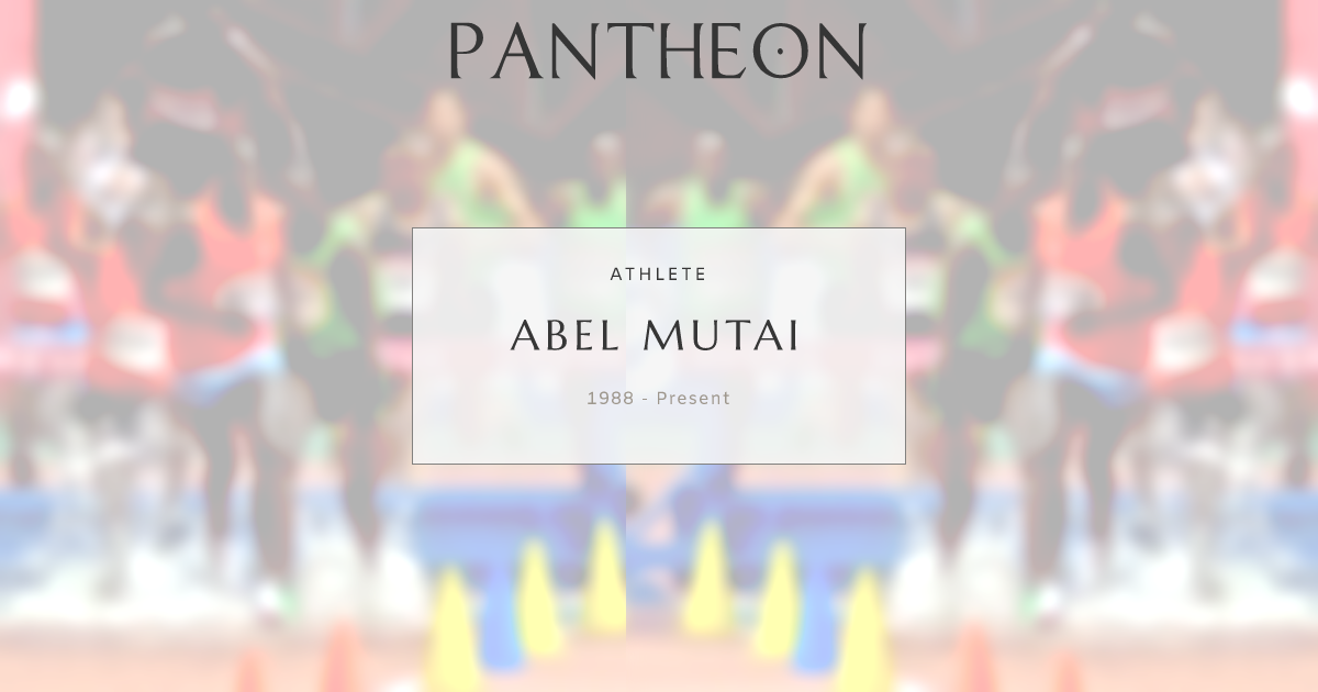 Abel Mutai Biography | Pantheon