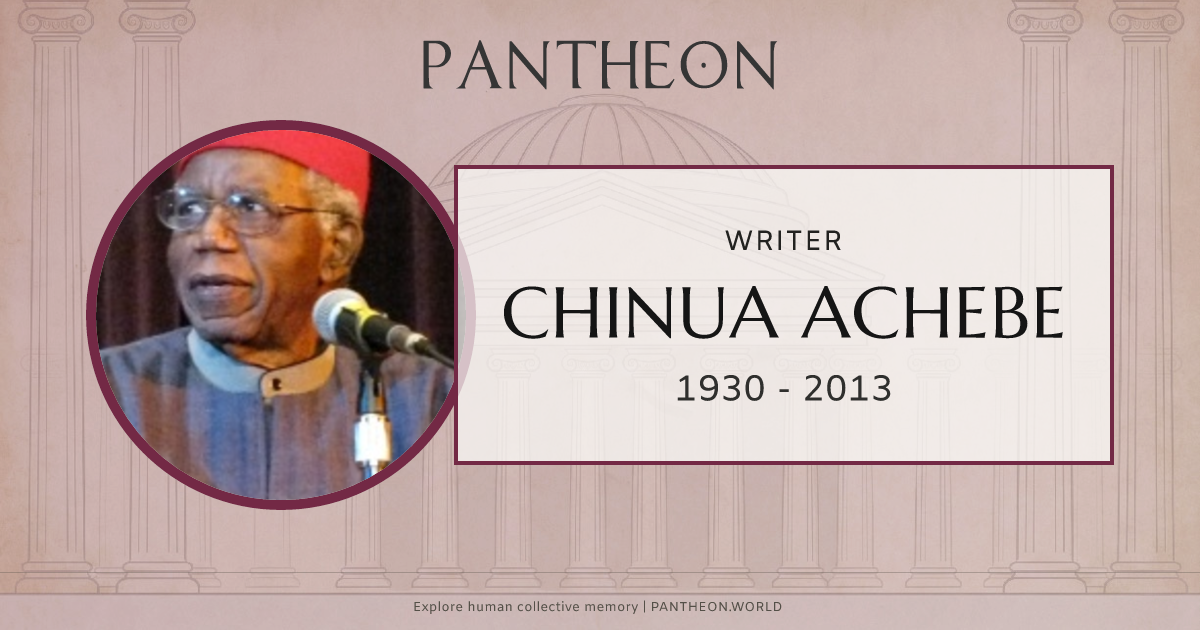 Chinua Achebe Biography | Pantheon