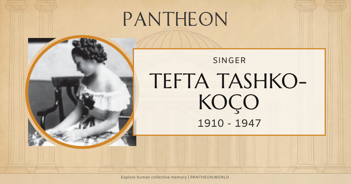 Tefta Tashko-Koço Biography | Pantheon