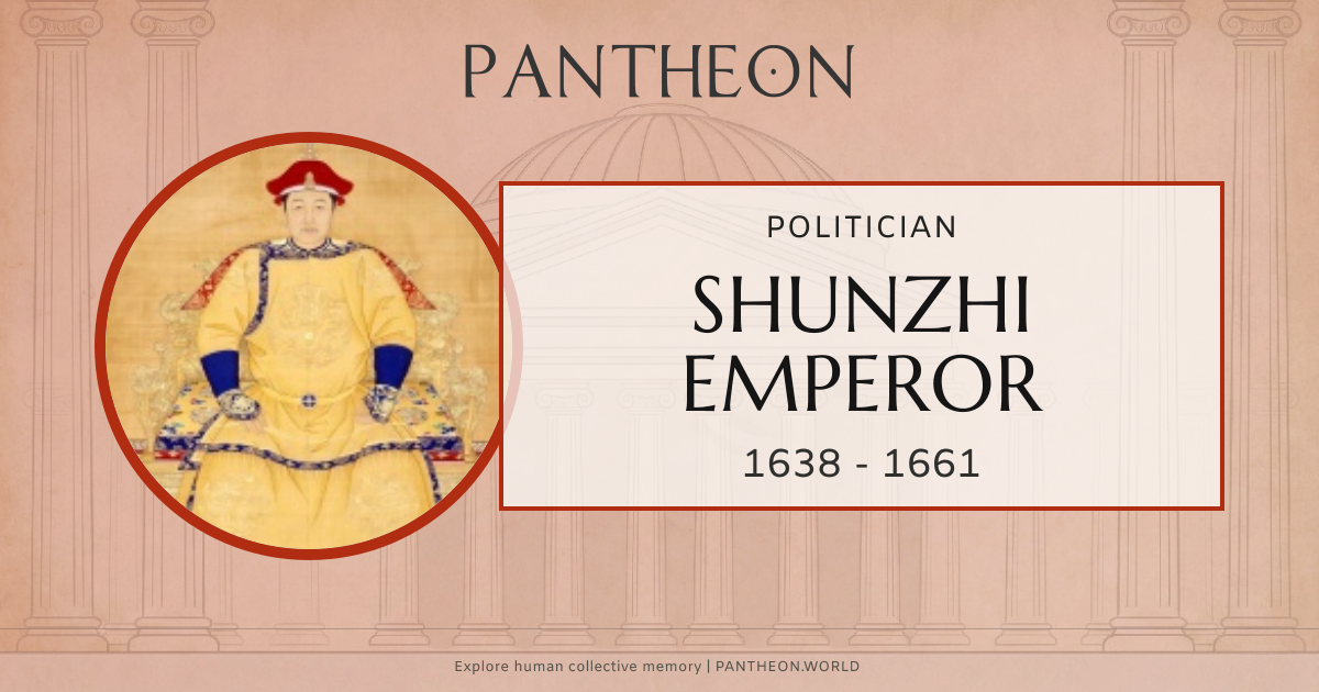 Shunzhi Emperor Biography | Pantheon