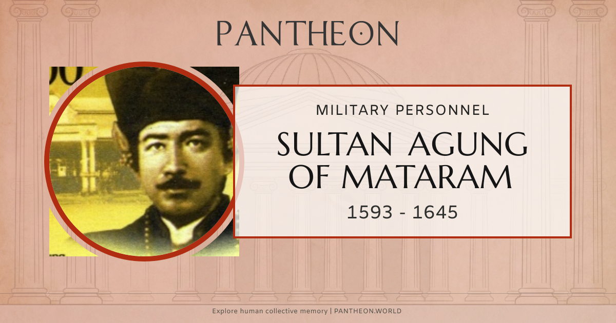 Sultan Agung of Mataram Biography | Pantheon