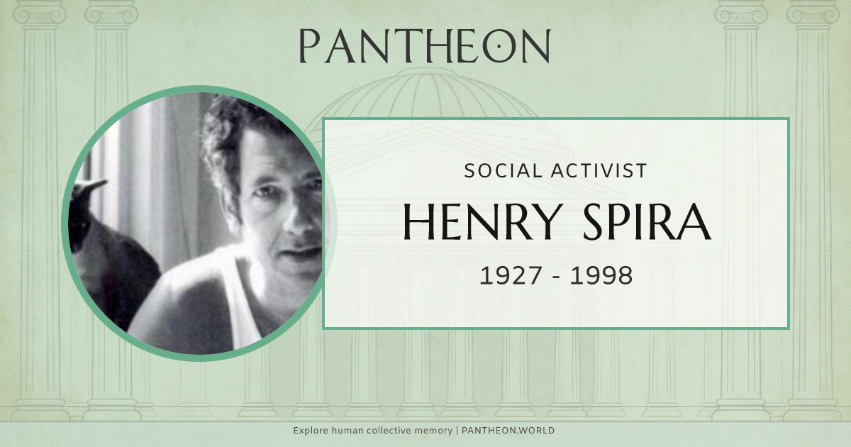 Henry Spira Biography | Pantheon