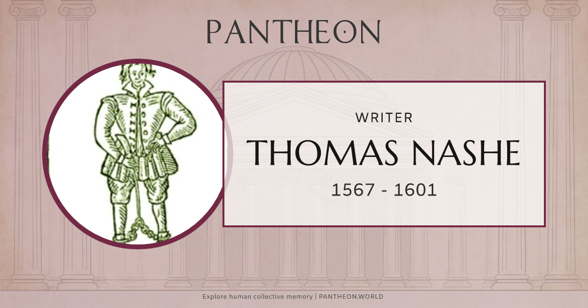 Thomas Nashe Biography | Pantheon