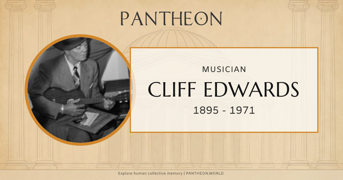Cliff Edwards Biography | Pantheon