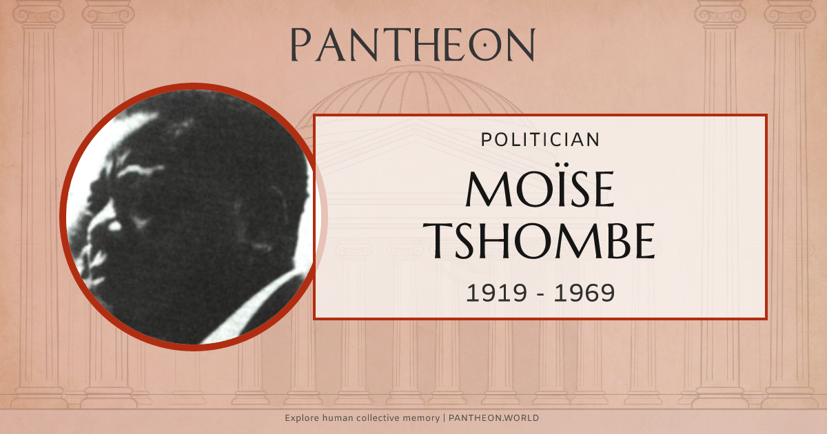 Moïse Tshombe Biography | Pantheon