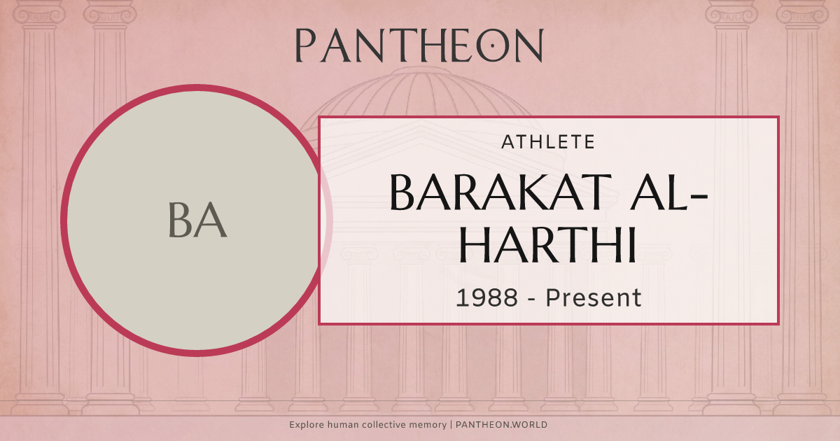 Barakat Al-Harthi Biography | Pantheon