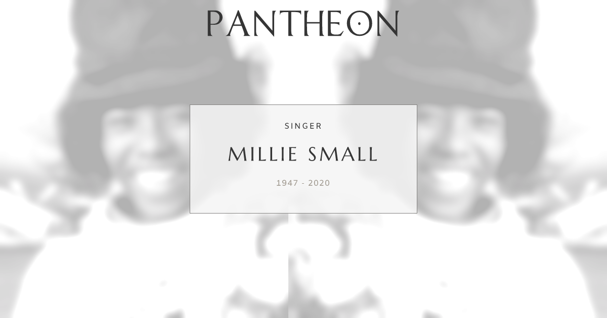 Millie Small Biography | Pantheon