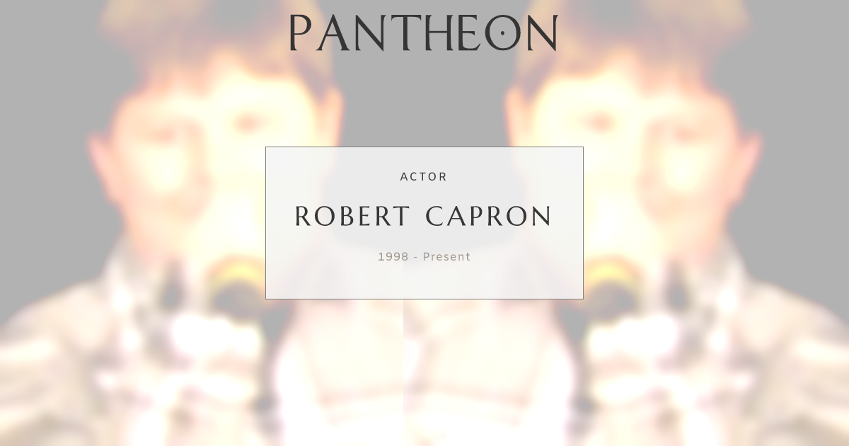 Robert Capron Biography | Pantheon