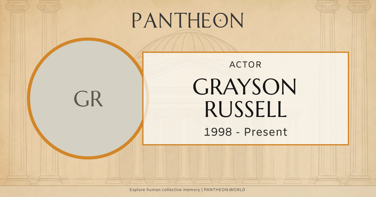 Grayson Russell Biography | Pantheon