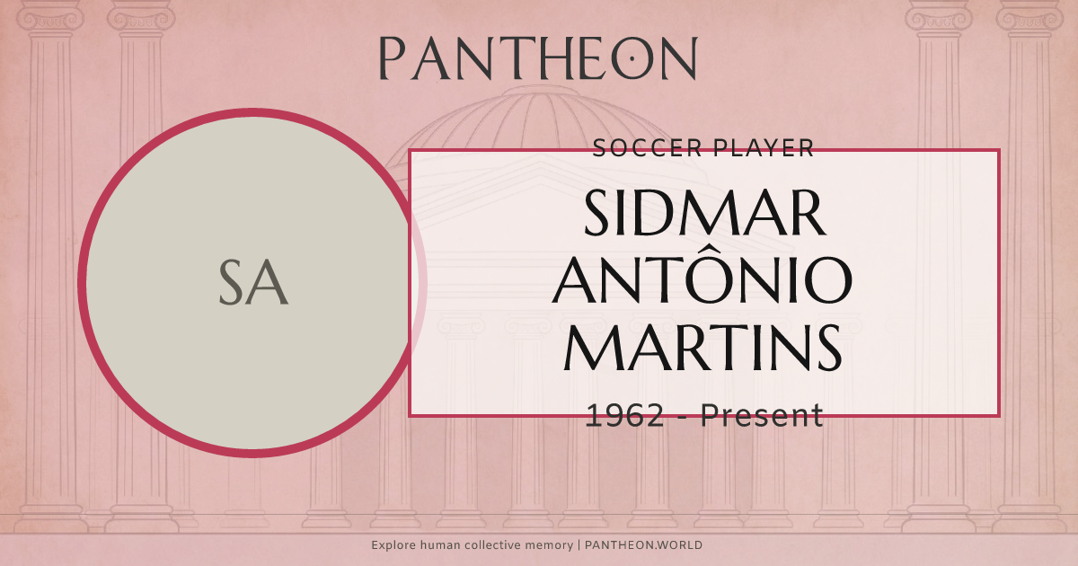Sidmar Antônio Martins Biography | Pantheon