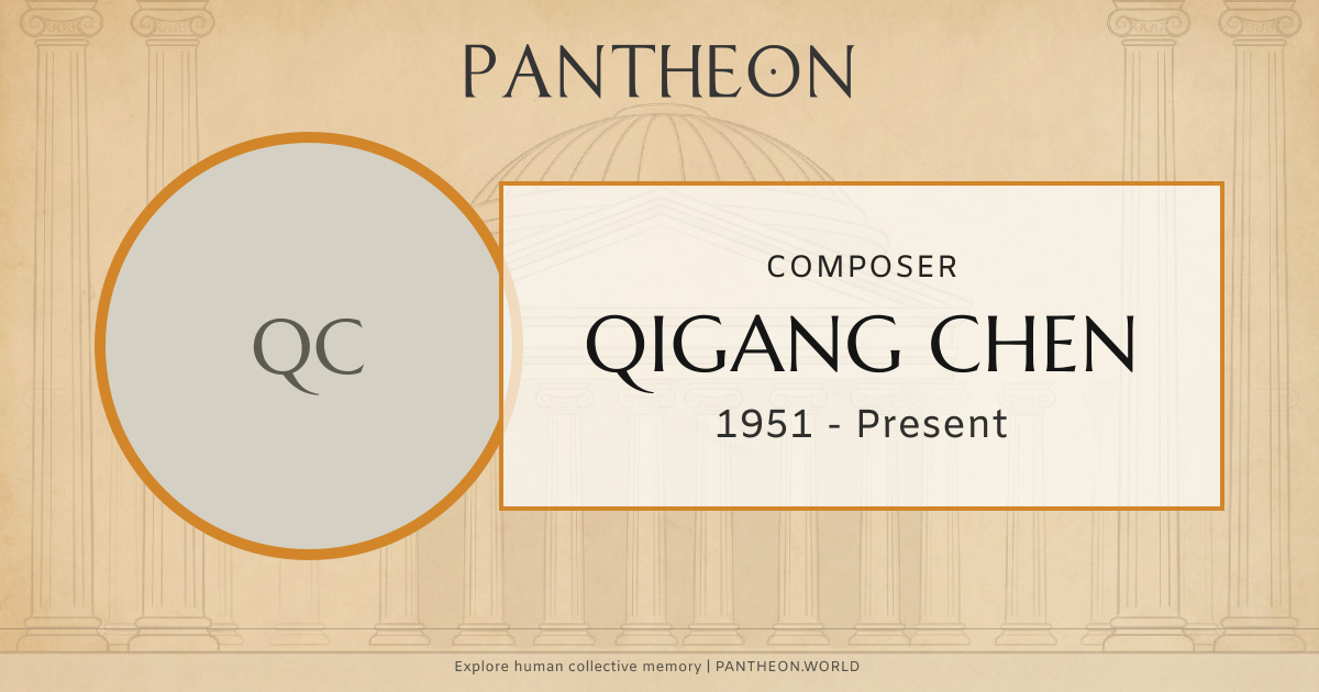 Qigang Chen Biography | Pantheon